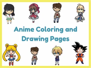 Drawing and Coloring Activity Sheets — Comic Kids