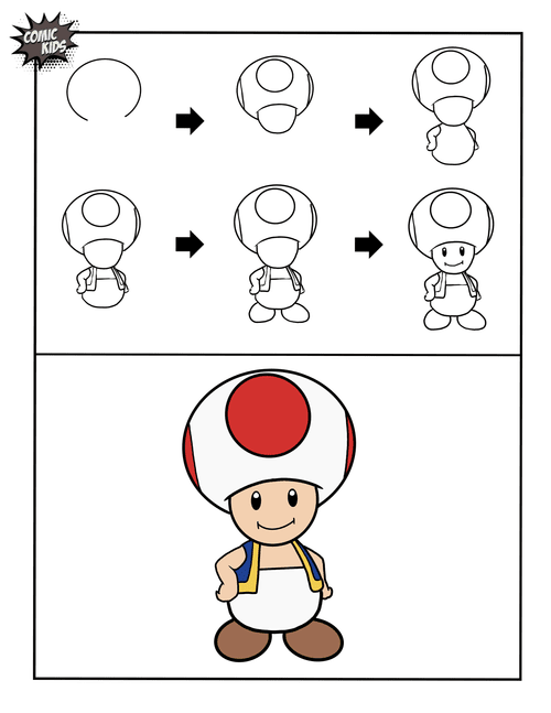 Free Cartoon Coloring Pages and Free Drawing Pages for Kids — Comic Kids