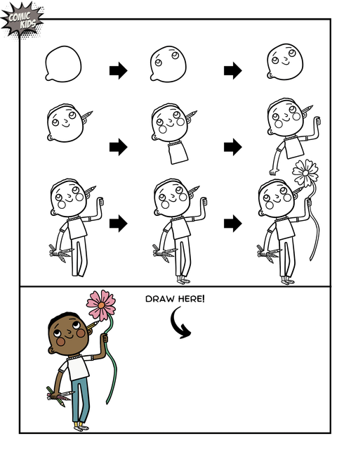 Free Coloring Pages of Book Characters and Free Learn to Draw Book ...