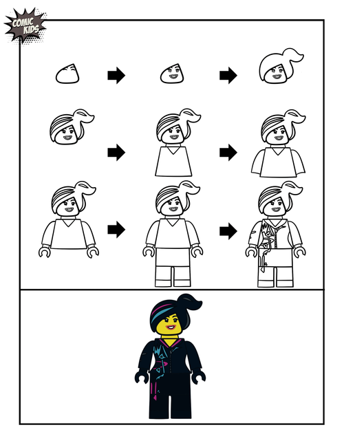 Free Cartoon Coloring Pages and Free Drawing Pages for Kids — Comic Kids