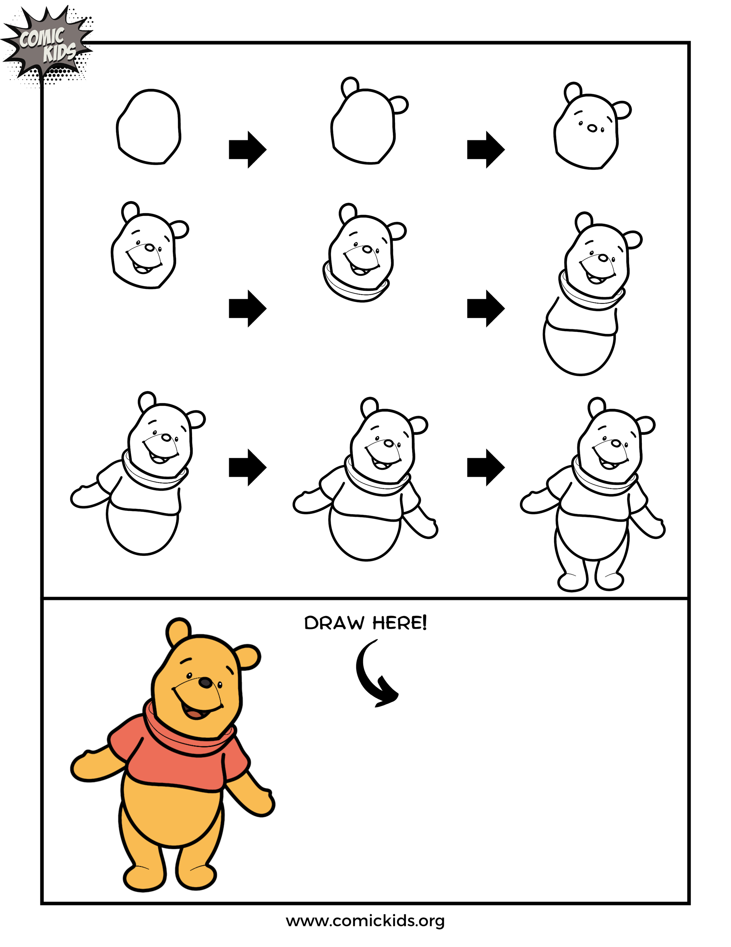 Free Coloring Pages of Book Characters and Free Learn to Draw Book ...