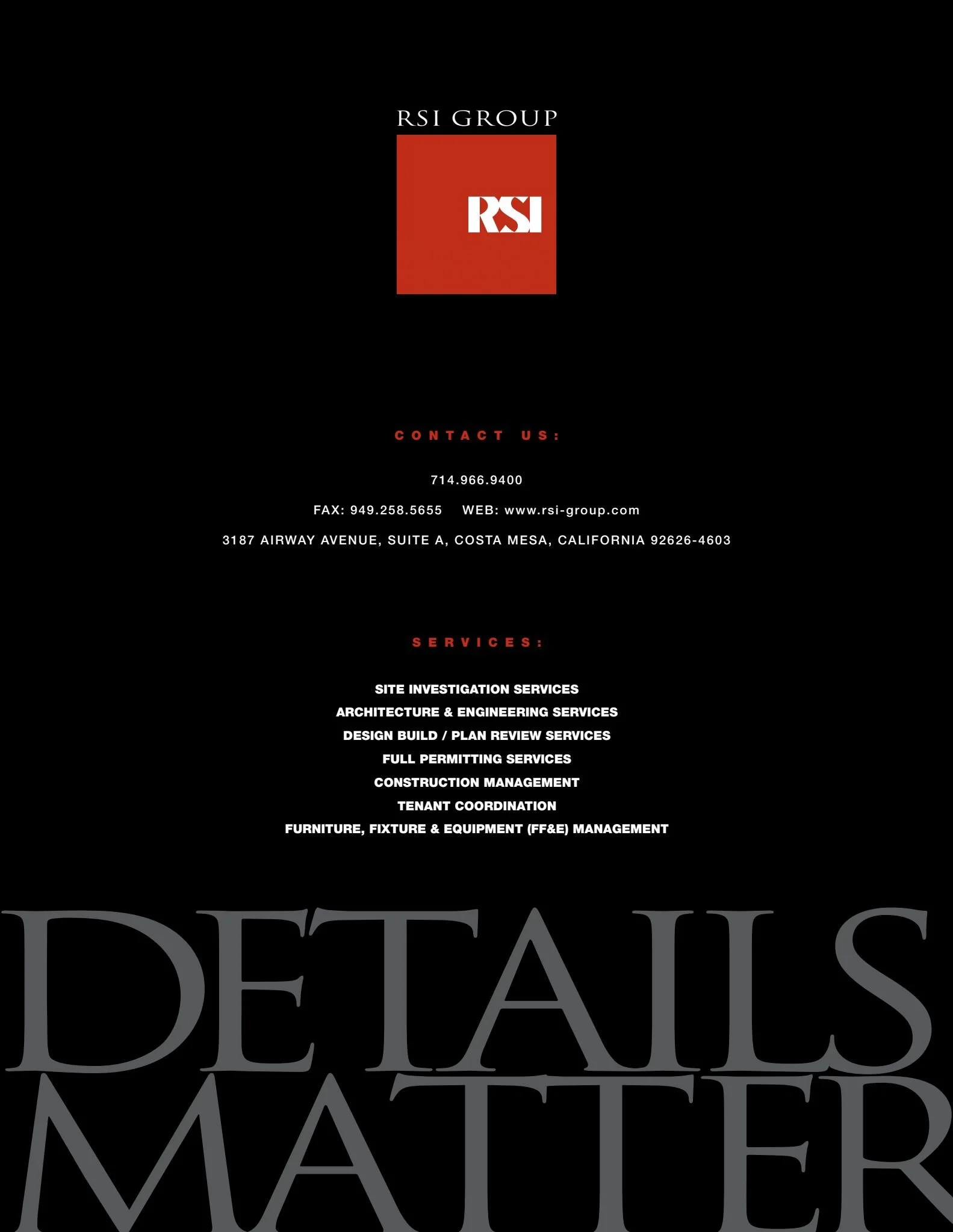 E-brochure — RSI Group