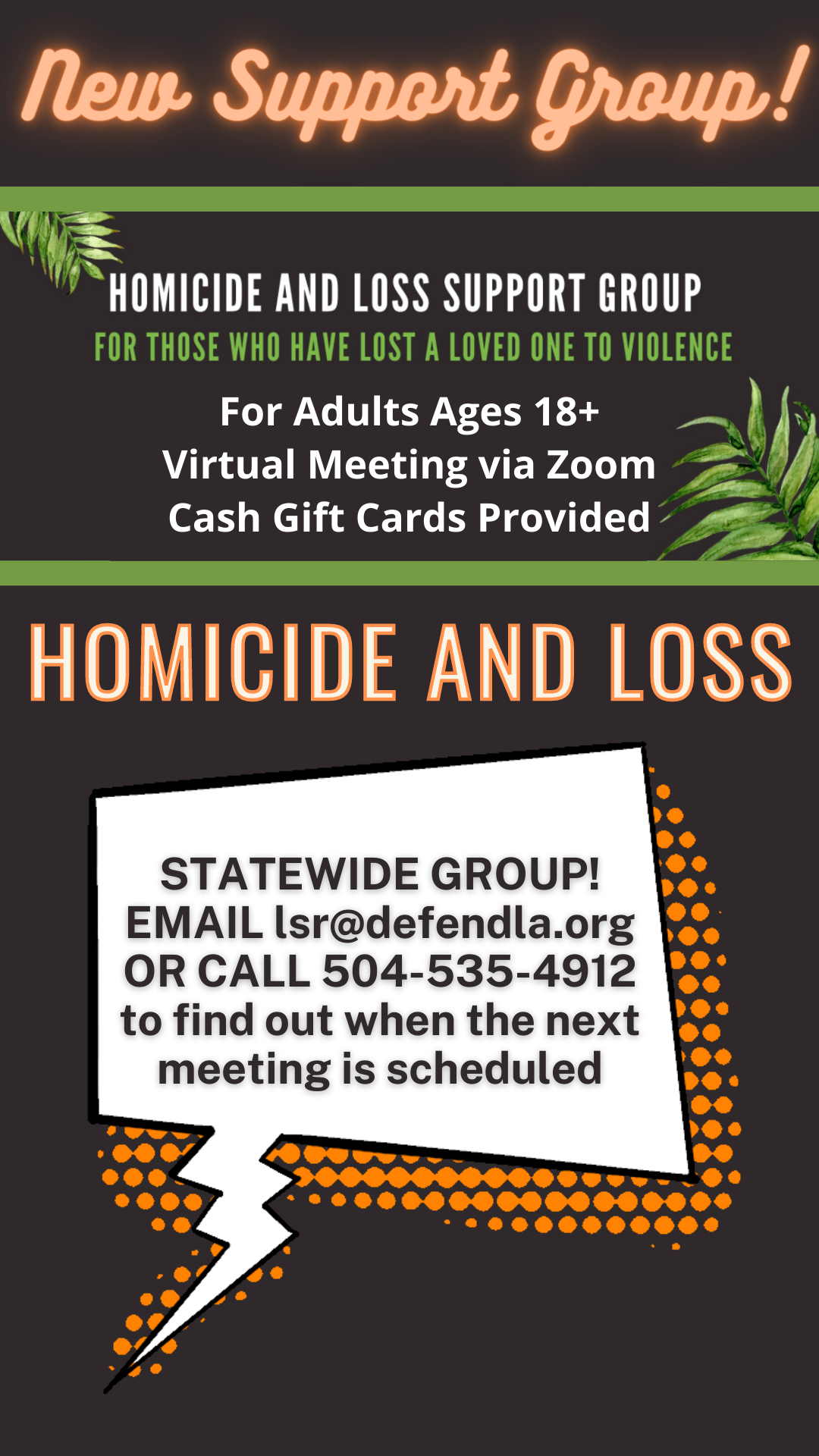 Support Groups — Crime Survivors Guide