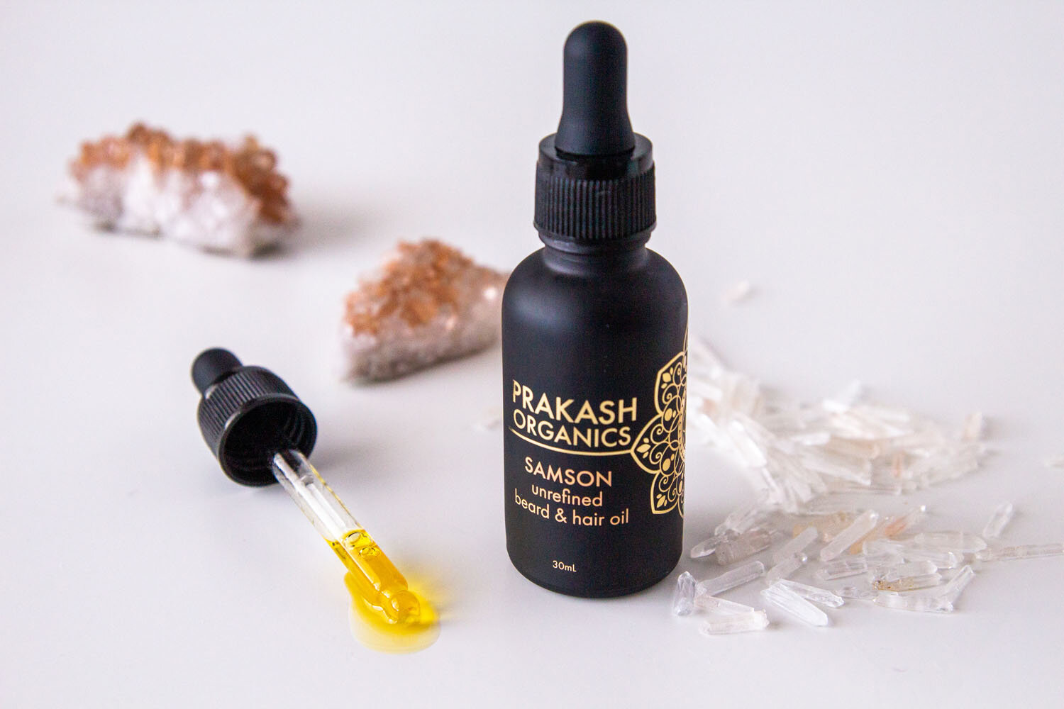 Handmade Unrefined Face Oils & Serums | Prakash Organics