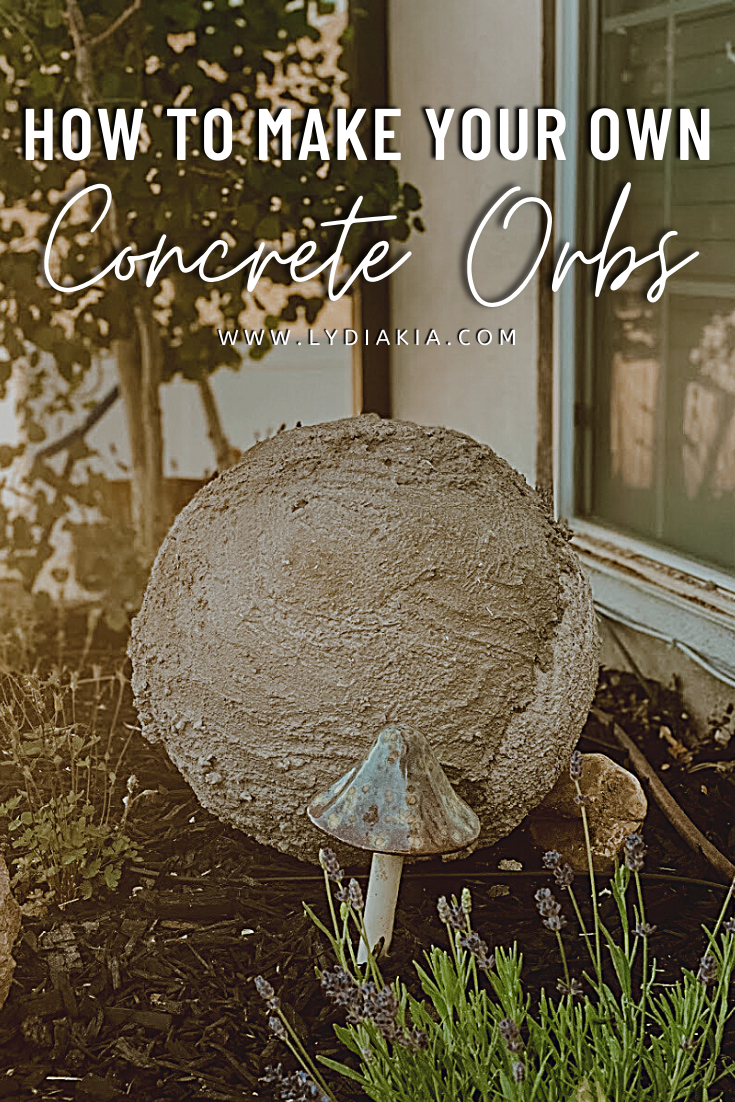 How To Make Your Own Concrete Orbs — Lydia Kia