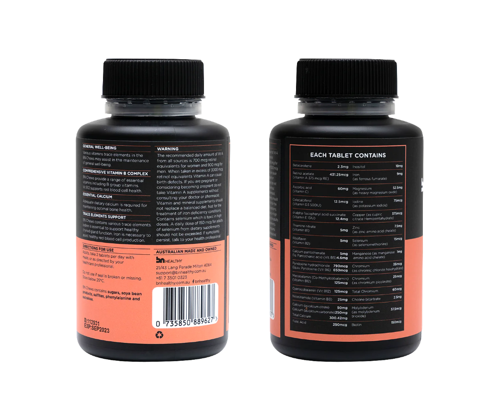 BN Multivitamin Ultra capsules - 1 bottle — Healthy Lifestyles Australia