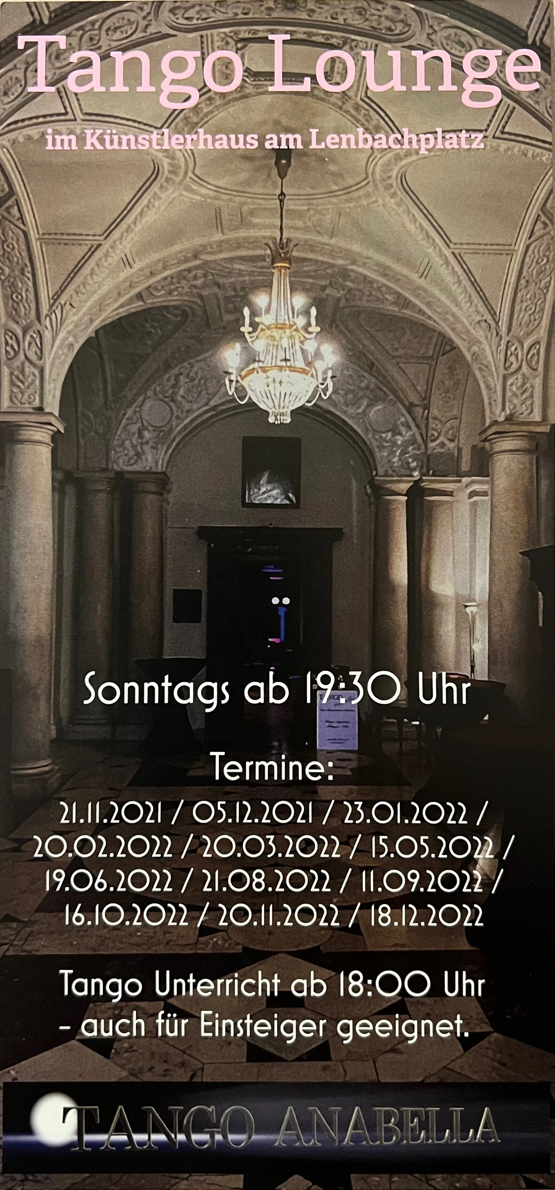 Tango Lounge im Künstlerhaus München — Tango Anabella