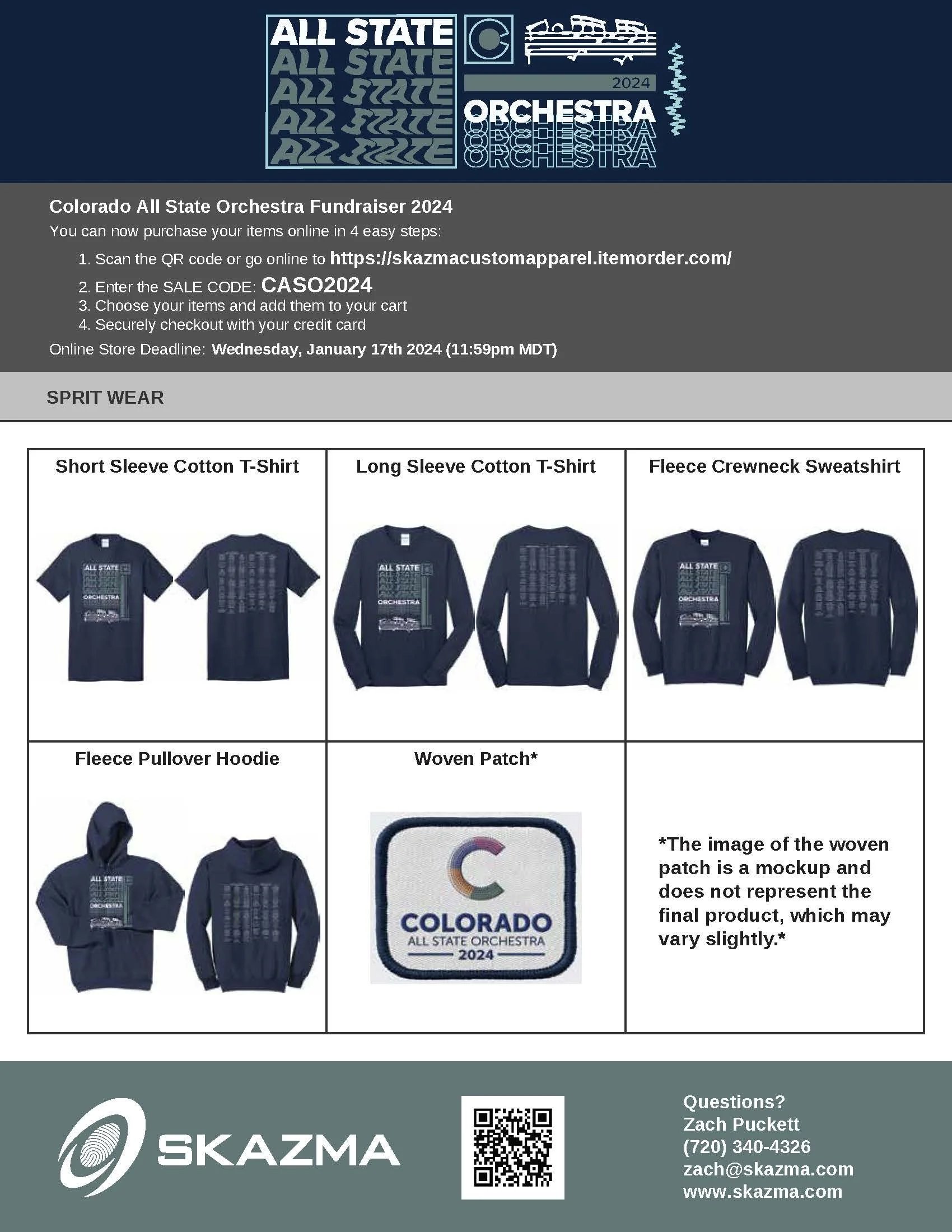 Merchandise — Colorado All State Orchestra