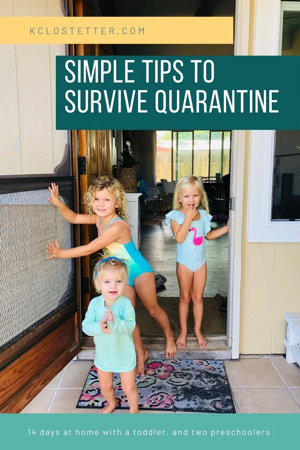 Surprisingly Simple Tips for surviving Quarantine with Little Kids | KC ...