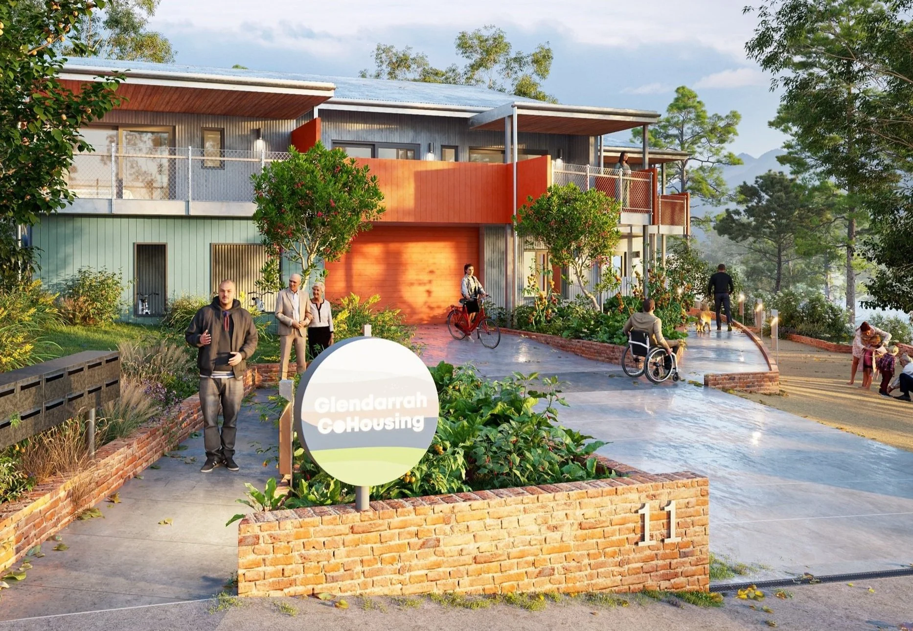 Glendarrah CoHousing — Saltbush Projects