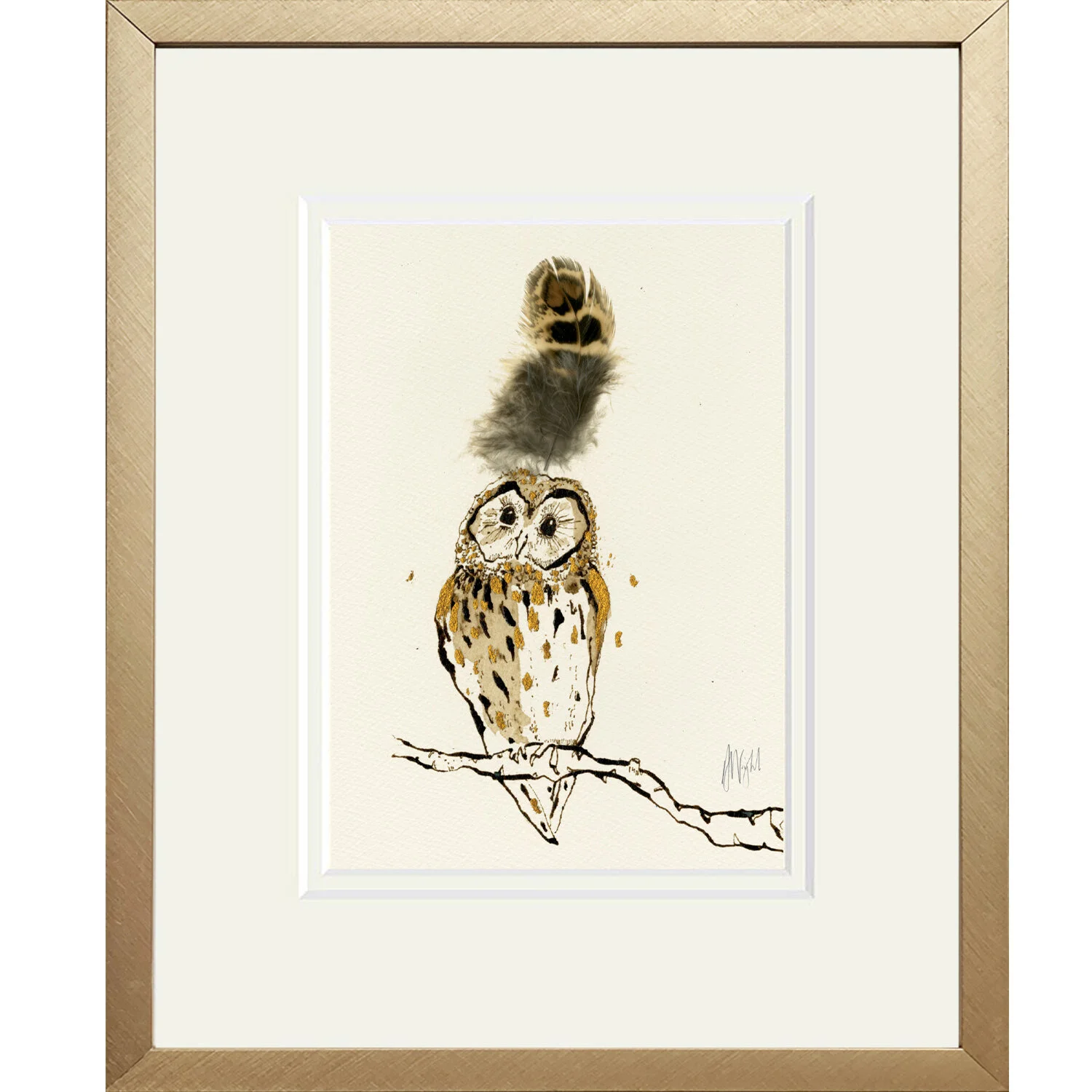Vintage Owl Art Prints
