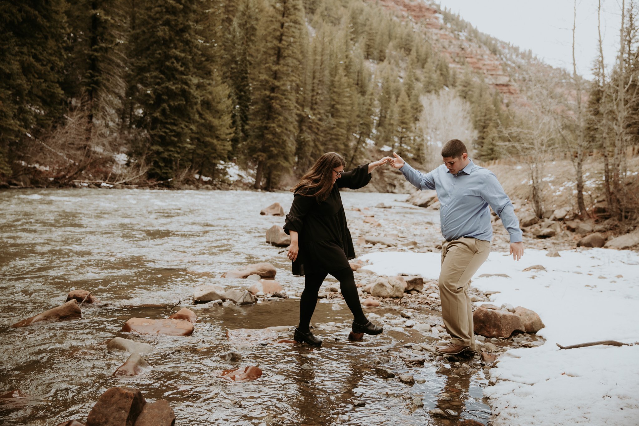 Colby + Ethan · Redstone Engagement Session — Mallory Williams Photography