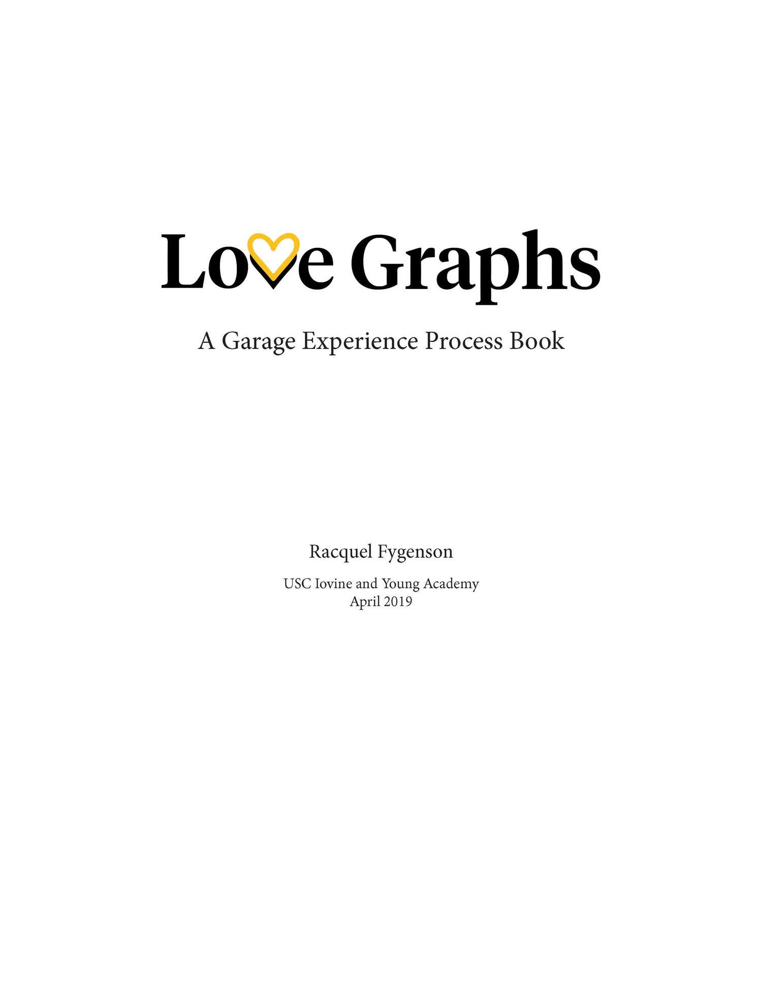 Love Graphs — Racquel Fygenson