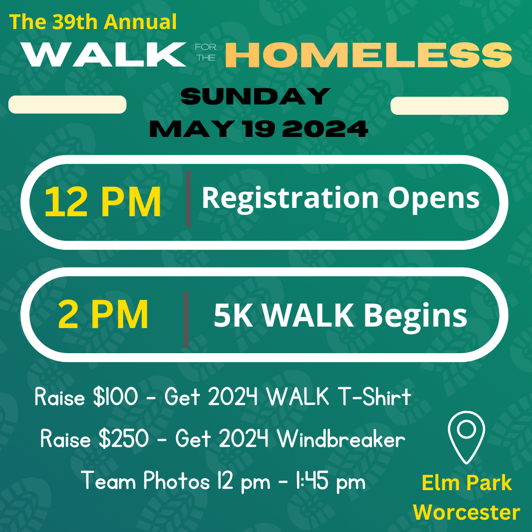 Event Details - WALK for the Homeless — Central Massachusetts Housing ...