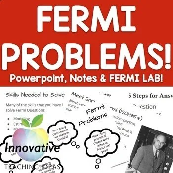 30 Fermi problems for students and teachers — Innovative Teaching Ideas