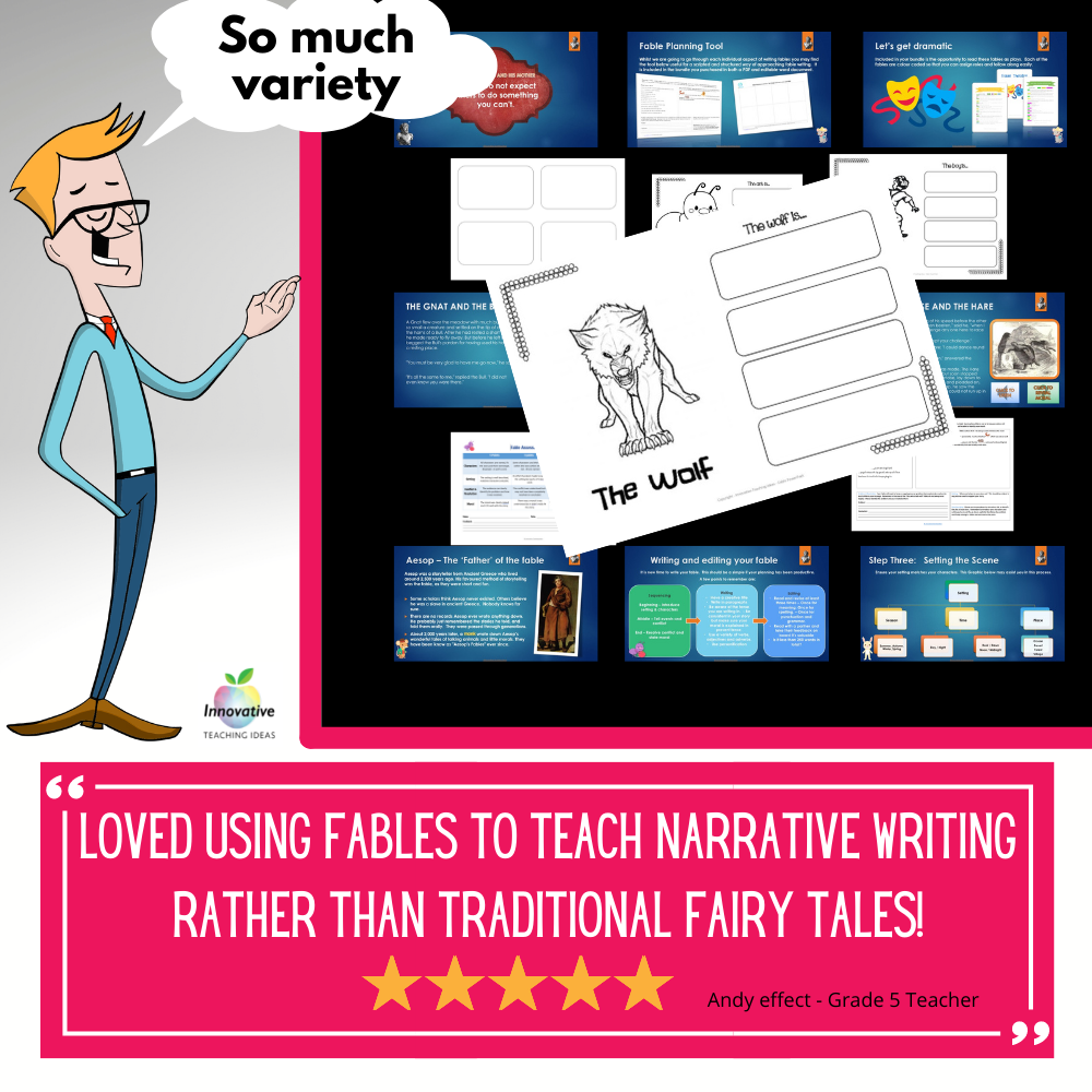 Aesop's Fable Unit | Meaning | Moral | Message | Literacy | Distance ...