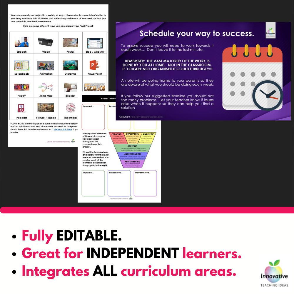 Passion Project Unit | Genius Hour | Project Based Learning (PBL ...