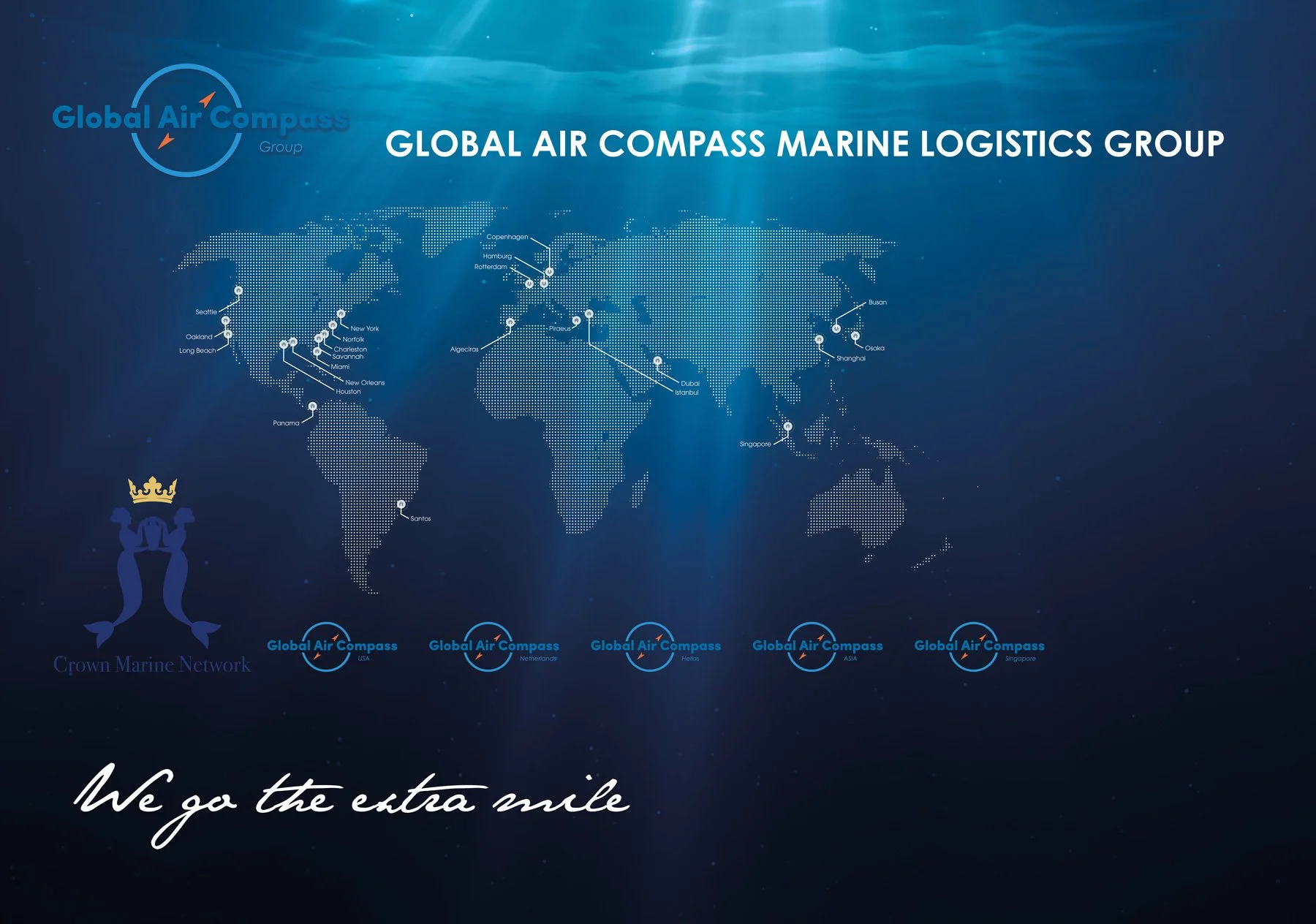 Hub locations — Global Air Compass