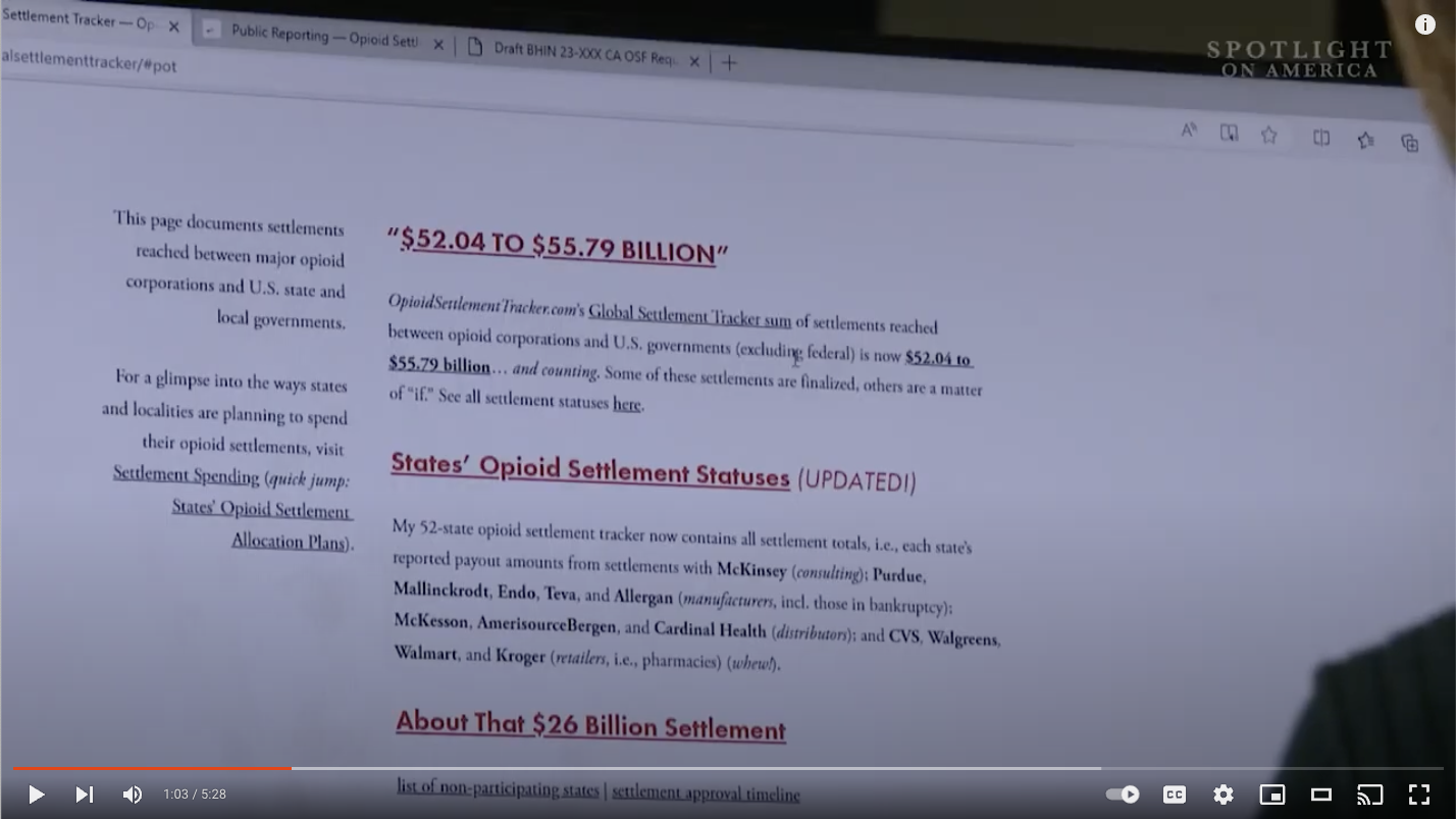 ARCHIVED: PUBLIC REPORTING PROMISES (2023) — Opioid Settlement Tracker