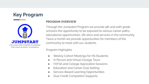 Coates Inc College & Career Strategies — DevoCenter for Service-Learning