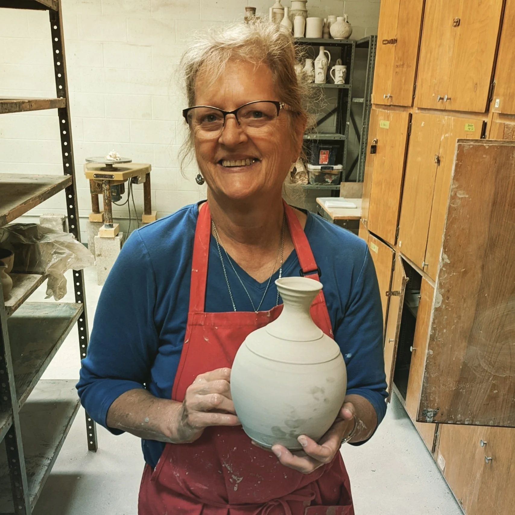 Meet Nancy, the Potter who Sings — Potter's Song Pottery