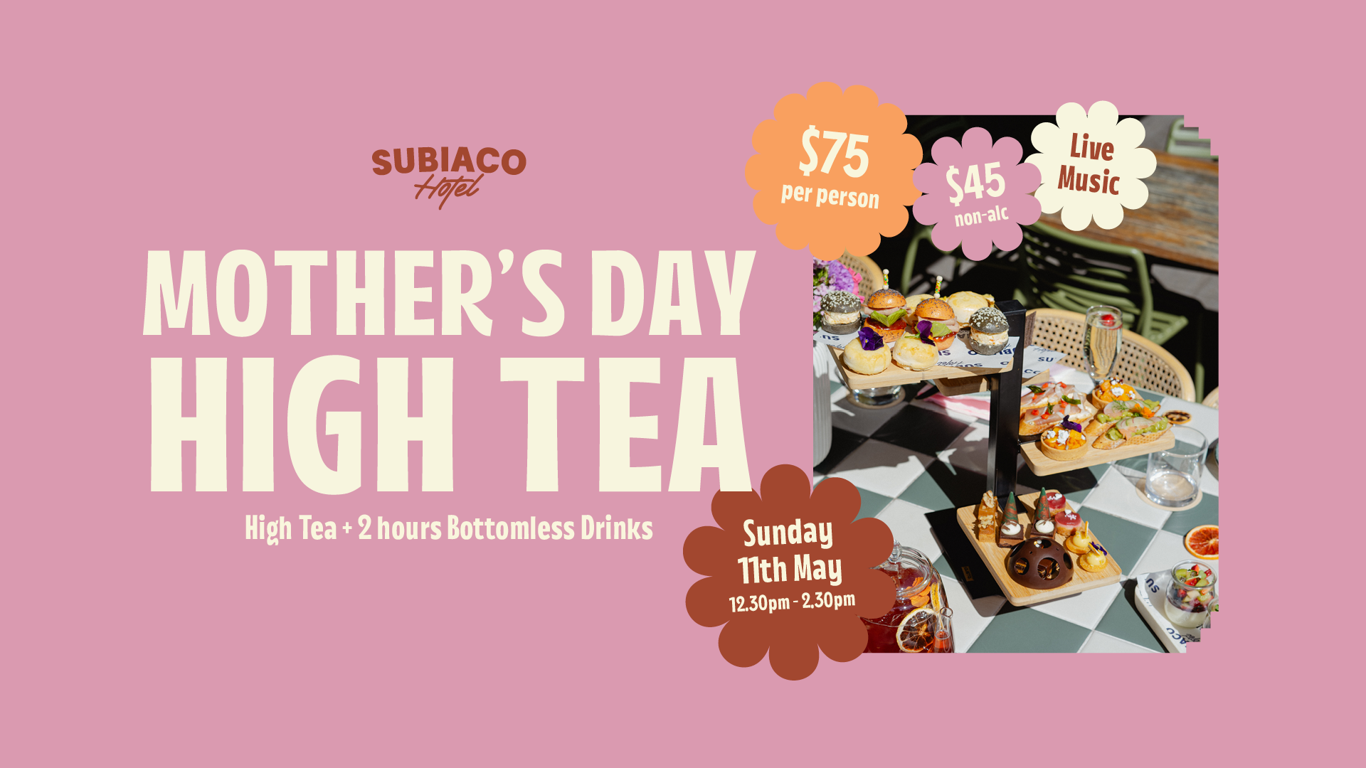 What's On — SUBIACO HOTEL