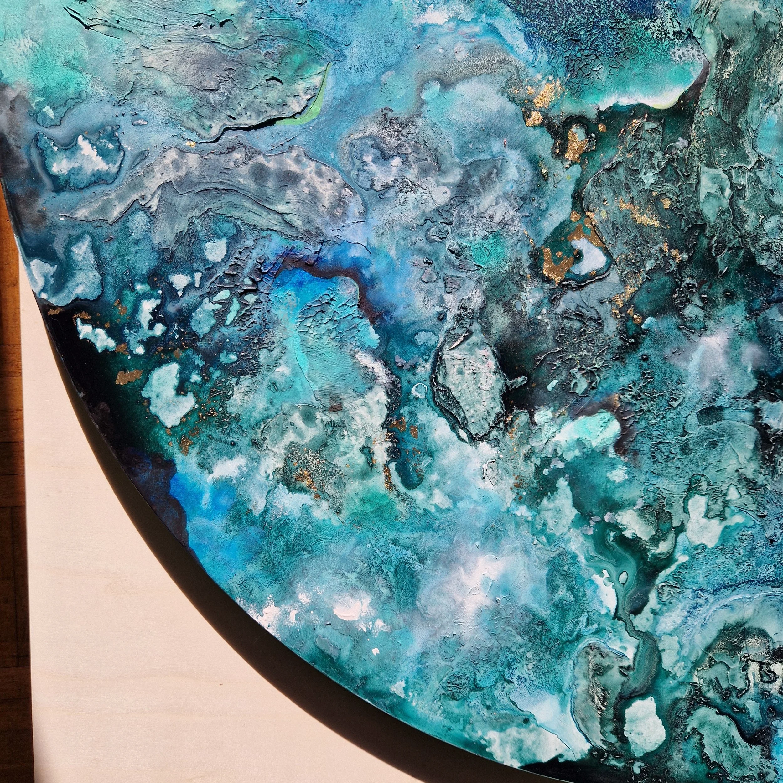 Katie Alize Art - Nature Inspired Abstract Mixed Media / Resin Artist ...