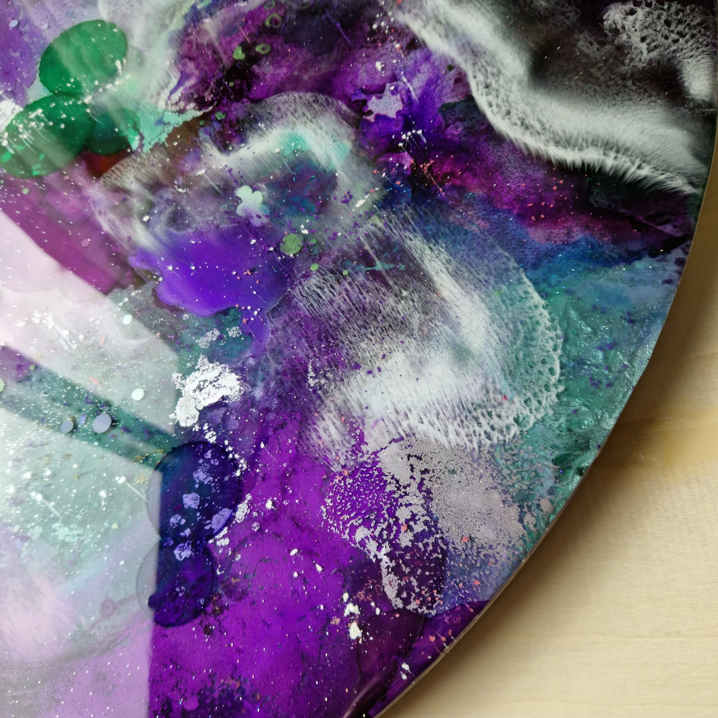 Katie Alize Art - Nature Inspired Abstract Mixed Media / Resin Artist ...