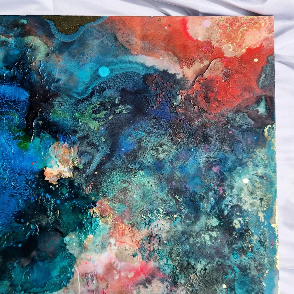 Katie Alize Art - Nature Inspired Abstract Mixed Media / Resin Artist ...