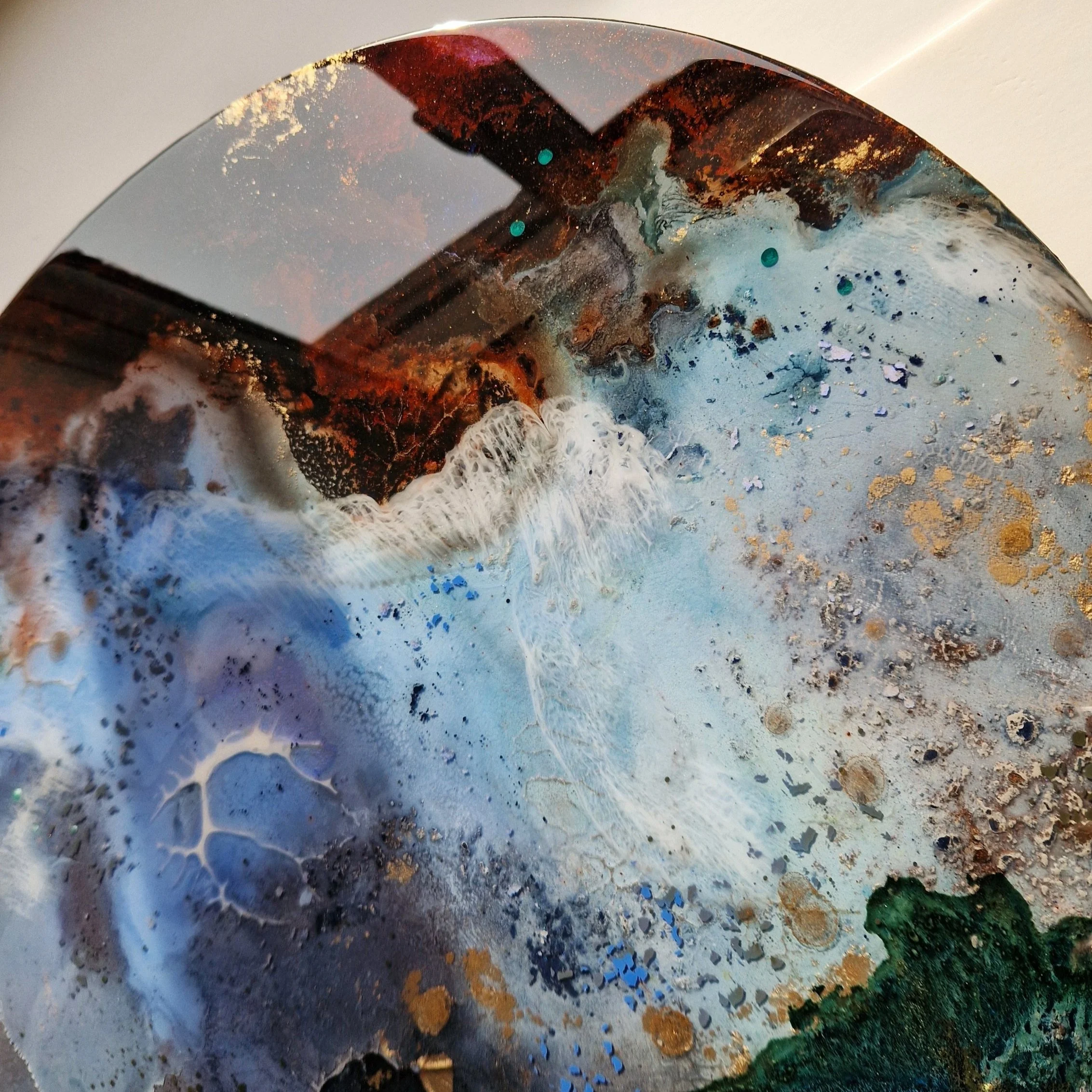 Katie Alize Art - Nature Inspired Abstract Mixed Media / Resin Artist ...