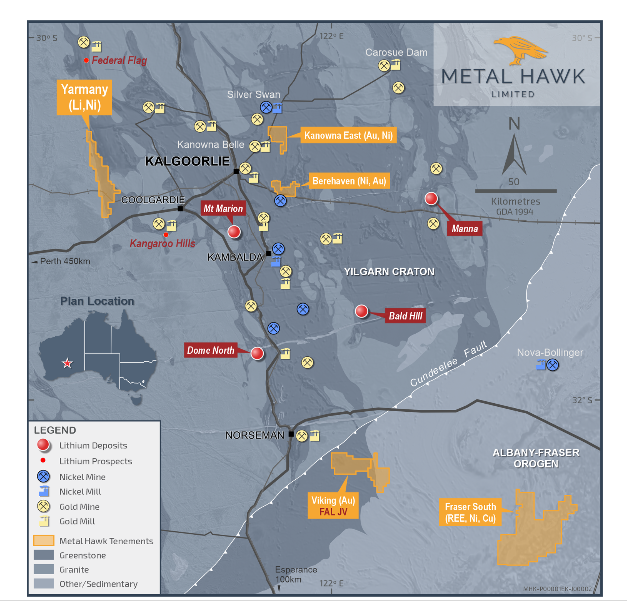 Metal Hawk Limited - WA mining and exploration company