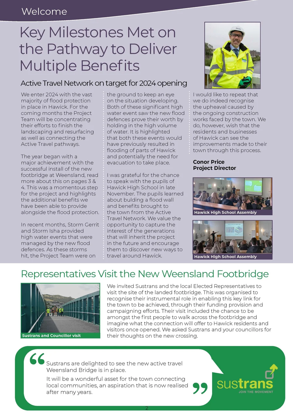 Newsletters — Hawick Flood Protection