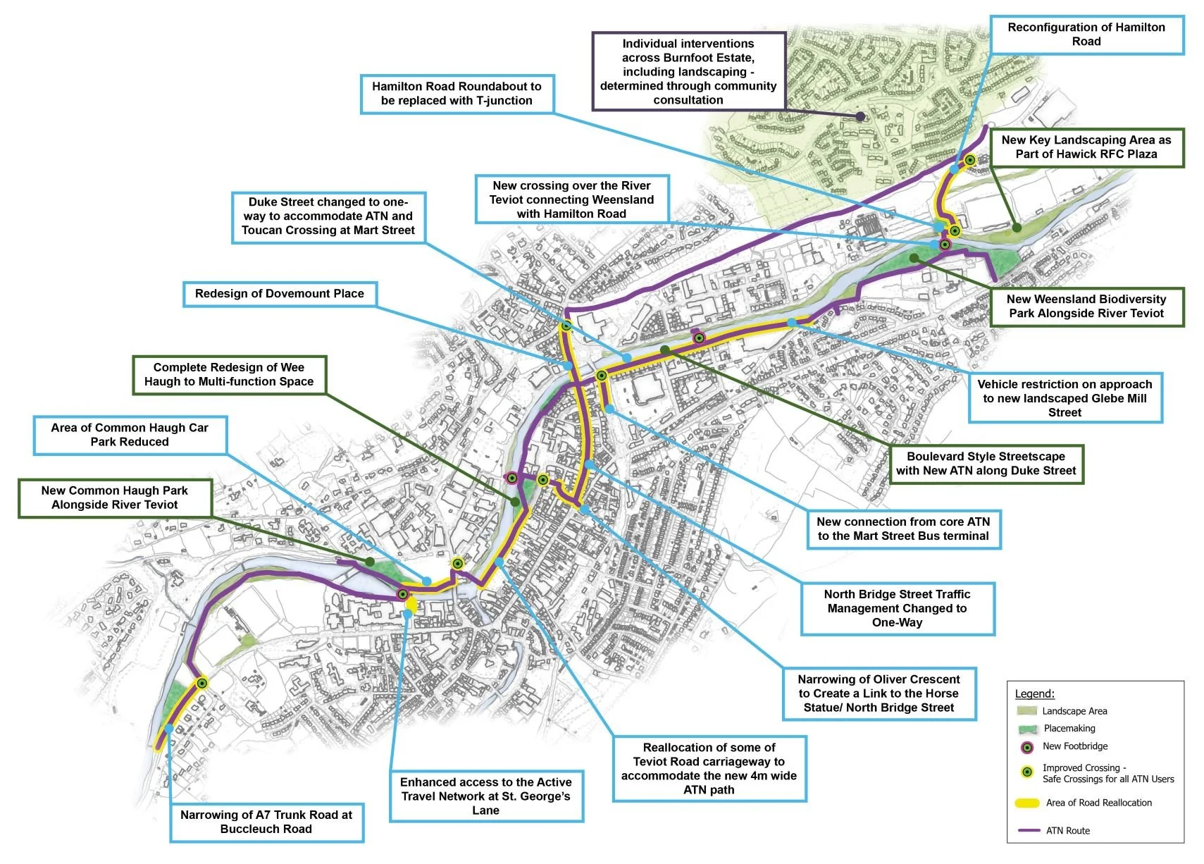 Active Travel Network Landing Page — Hawick Flood Protection