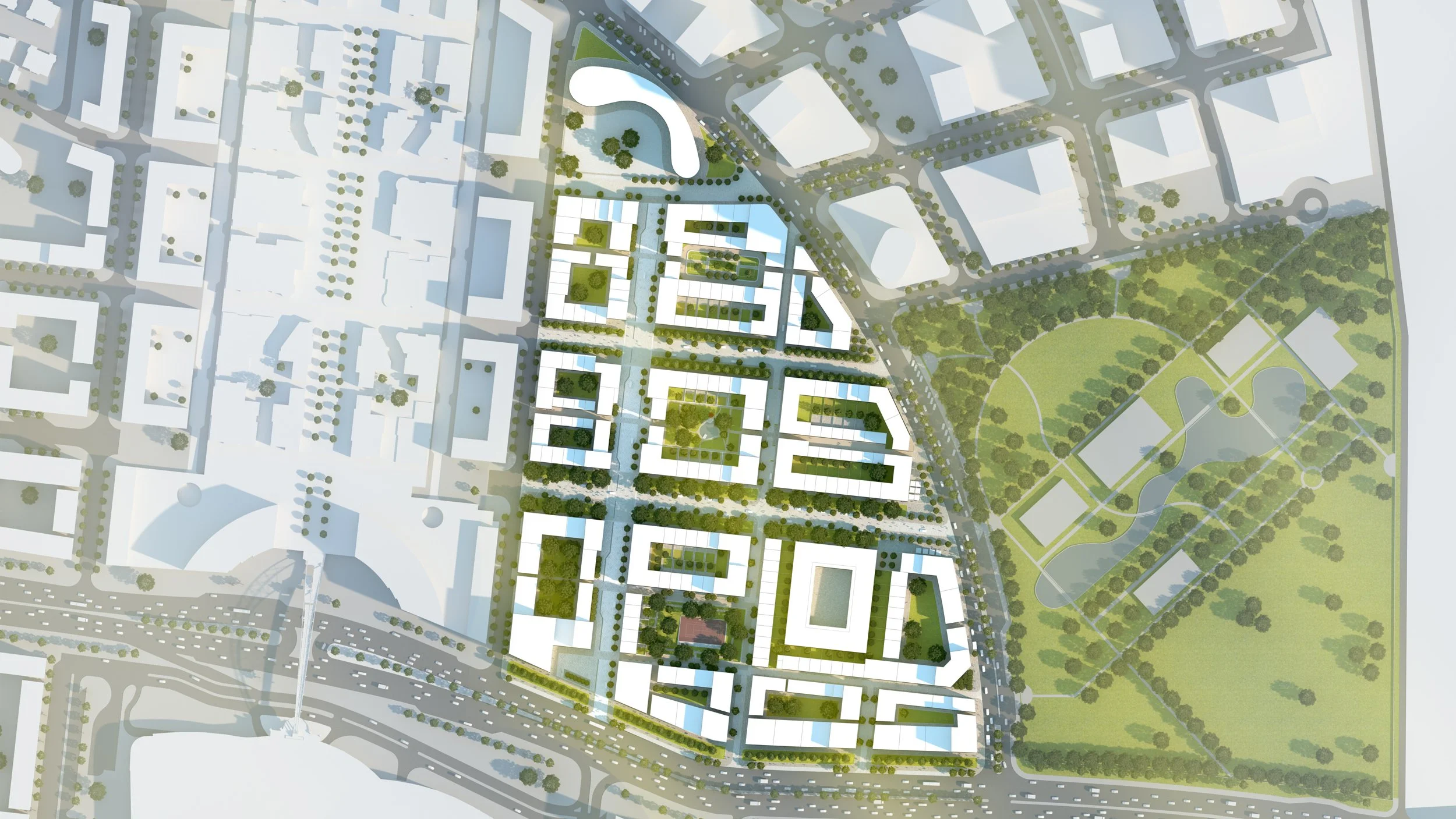 Park District Masterplan — Studio PDP