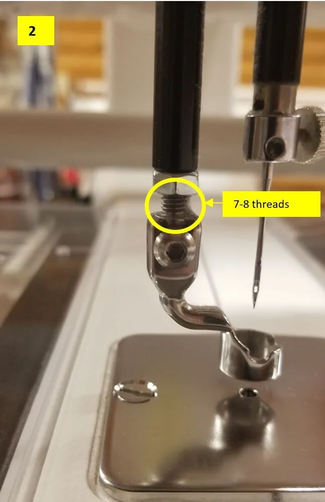 Hopping Foot Height Check — Longarm-Tech