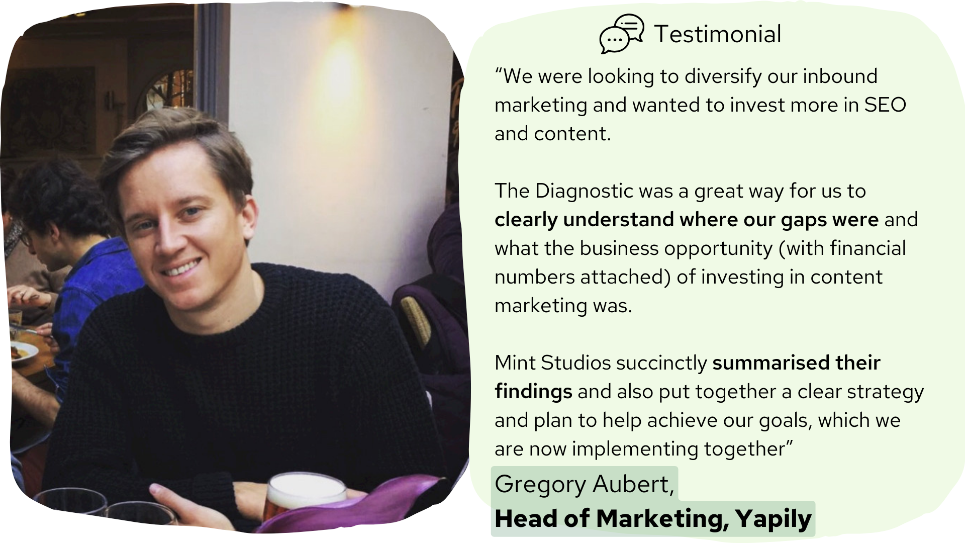 What Does the Mint Studios Diagnostic Entail? | Mint Studios