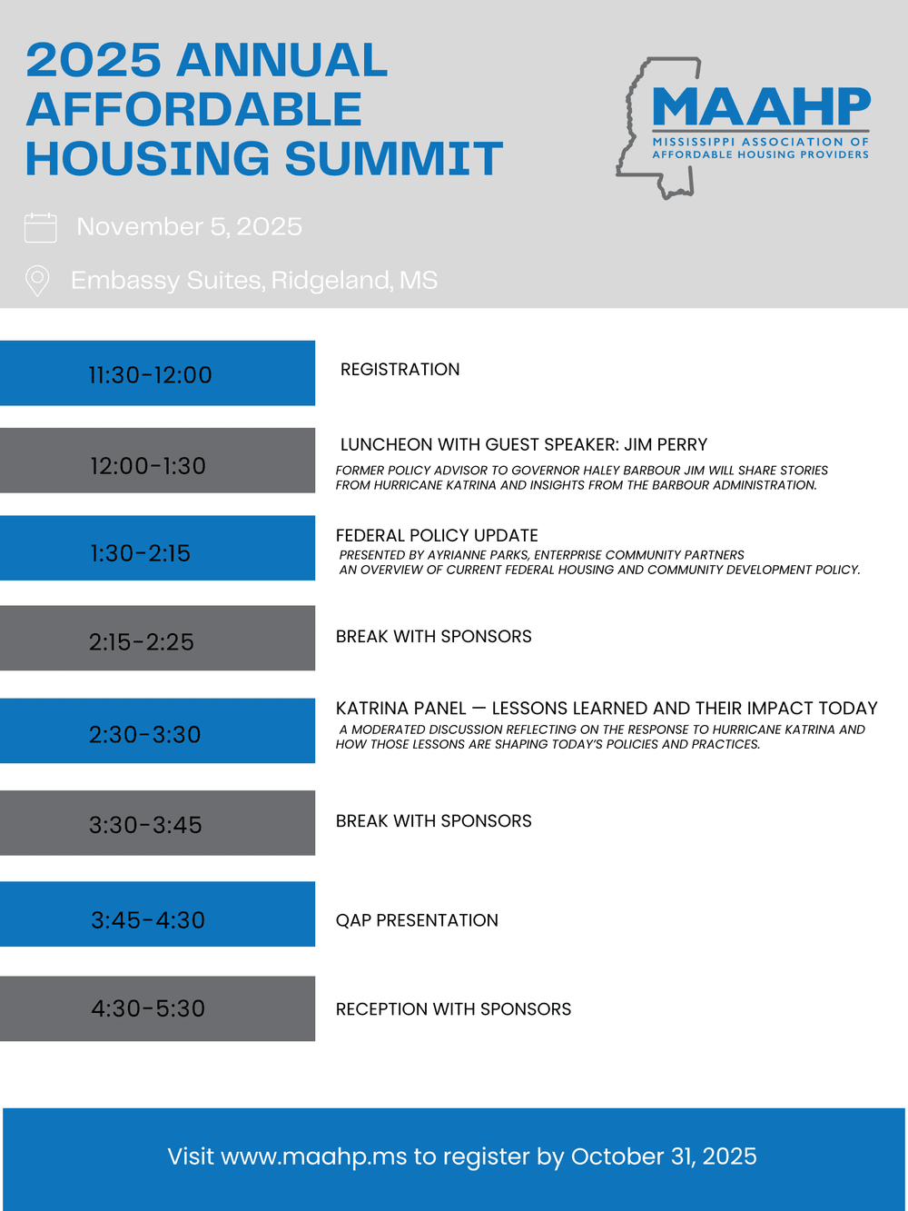 2025 Annual Affordable Housing Summit — MAAHP