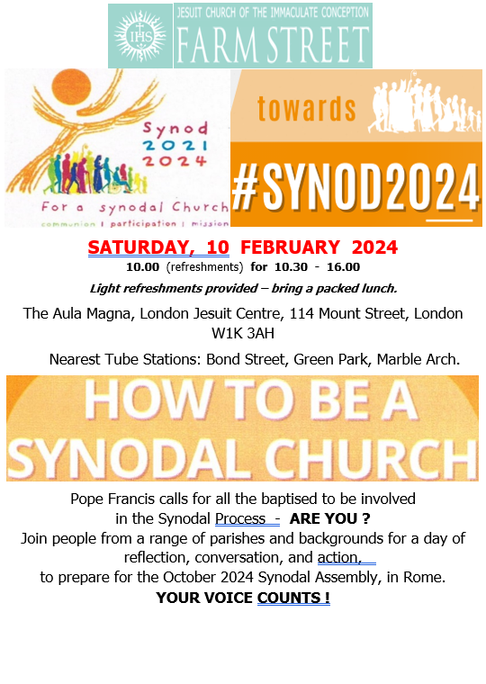 Upcoming Events — Farm Street Church