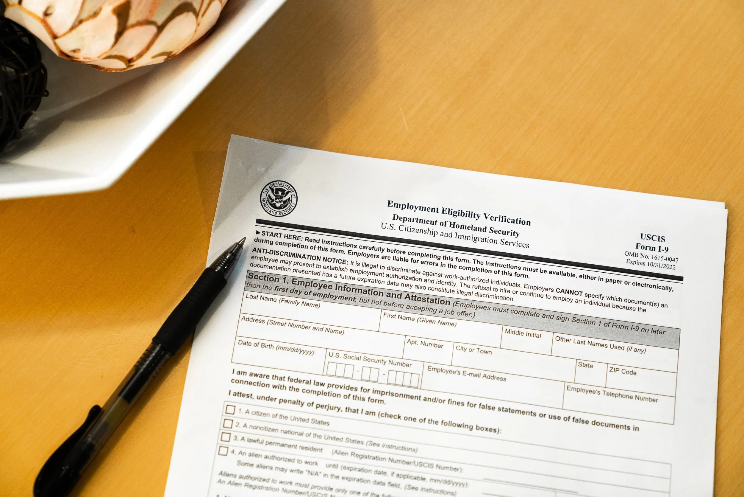 Revised I-9 Form Becomes Available August 1, 2023 • Imlaw
