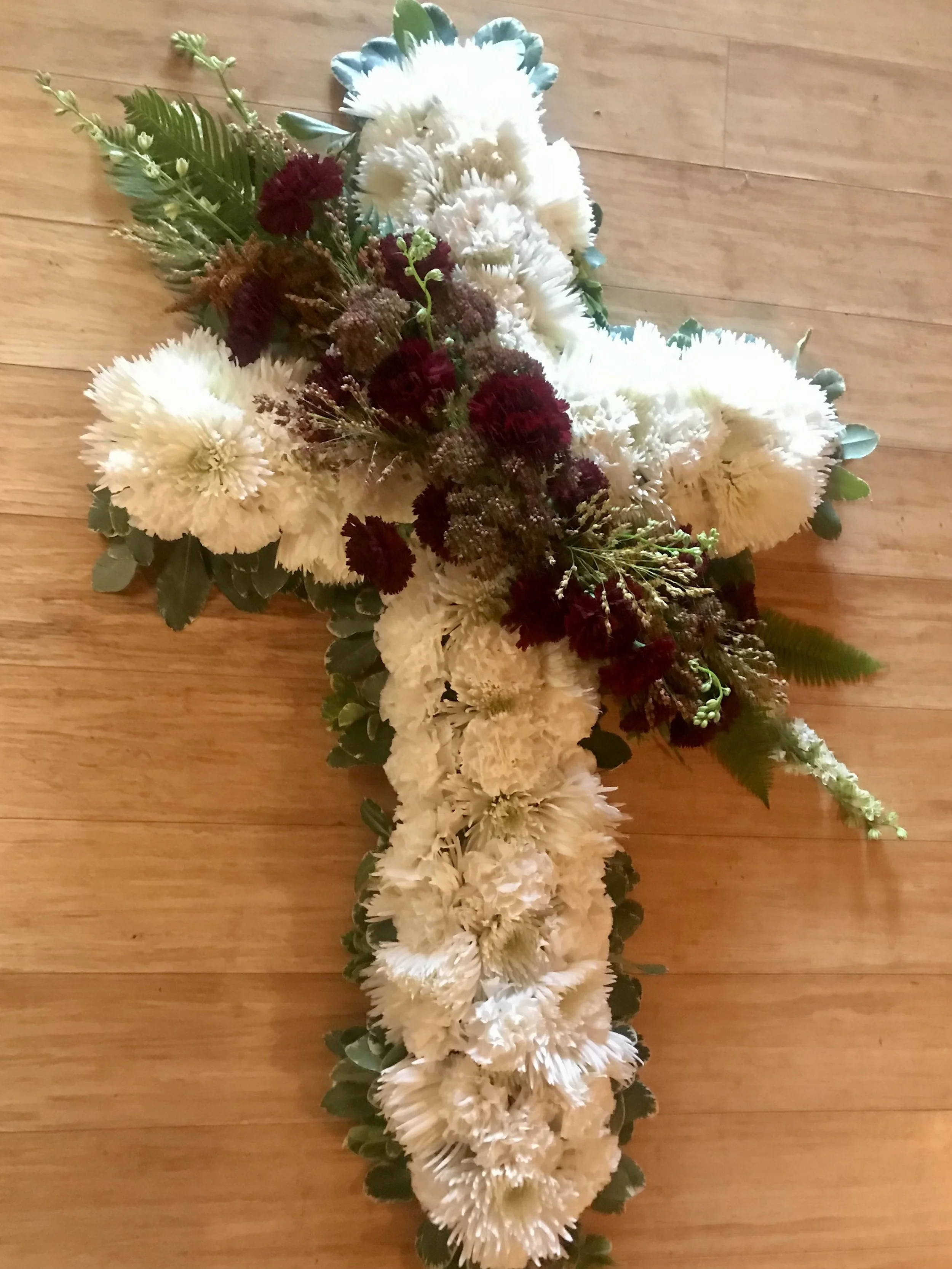 Funeral Memorial Sprays — Brier Rose Design