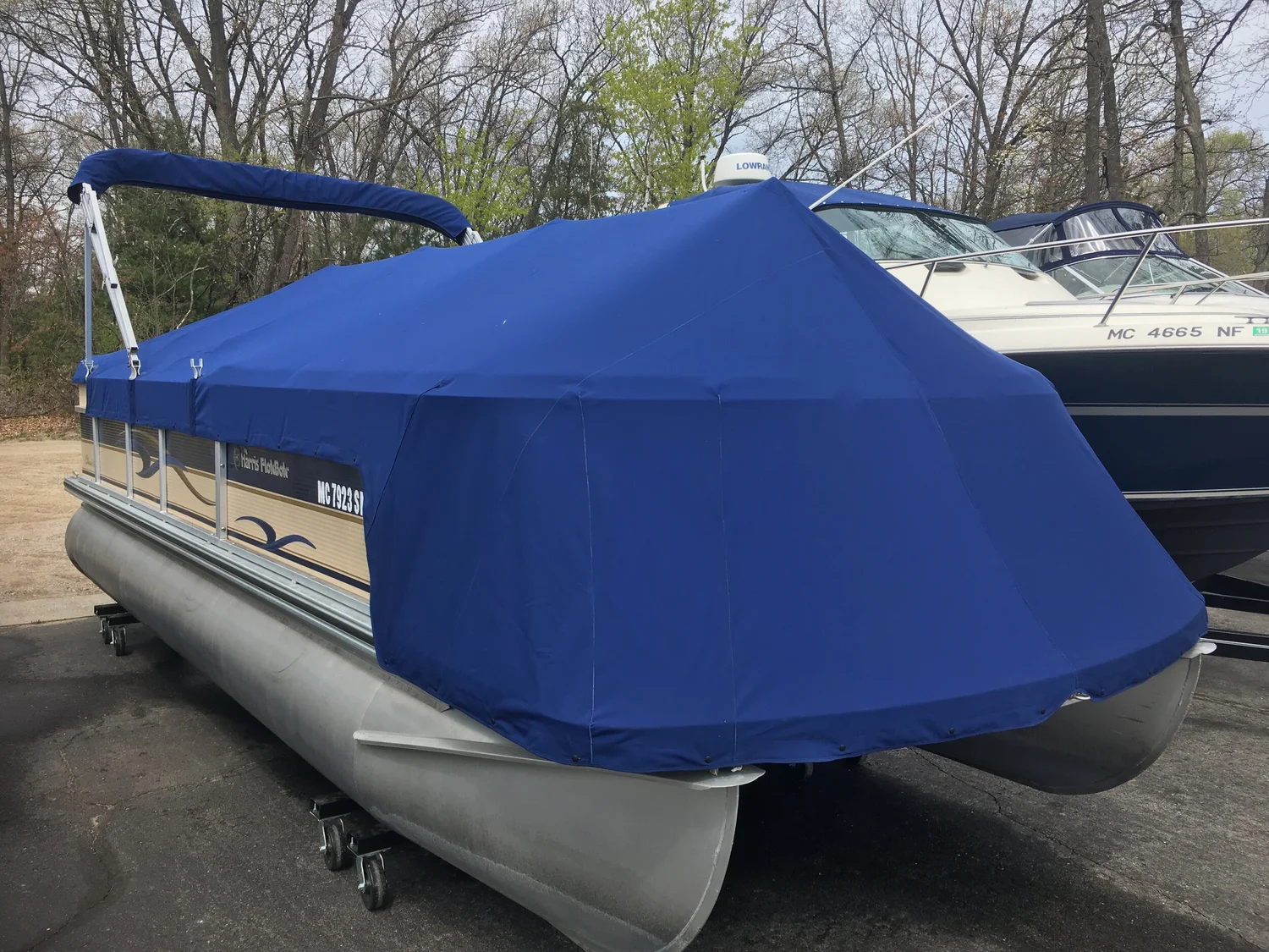 Boat Covers — Grand Traverse Canvas Works, Custom Awnings, Upholstery ...