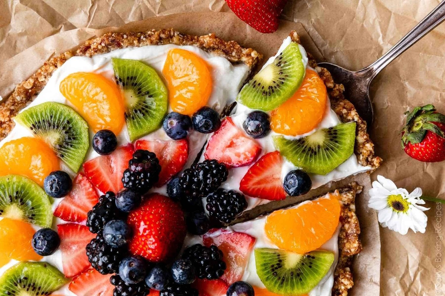 No-Bake Greek Yogurt Fruit Tart — Nutrition for Optimal Performance