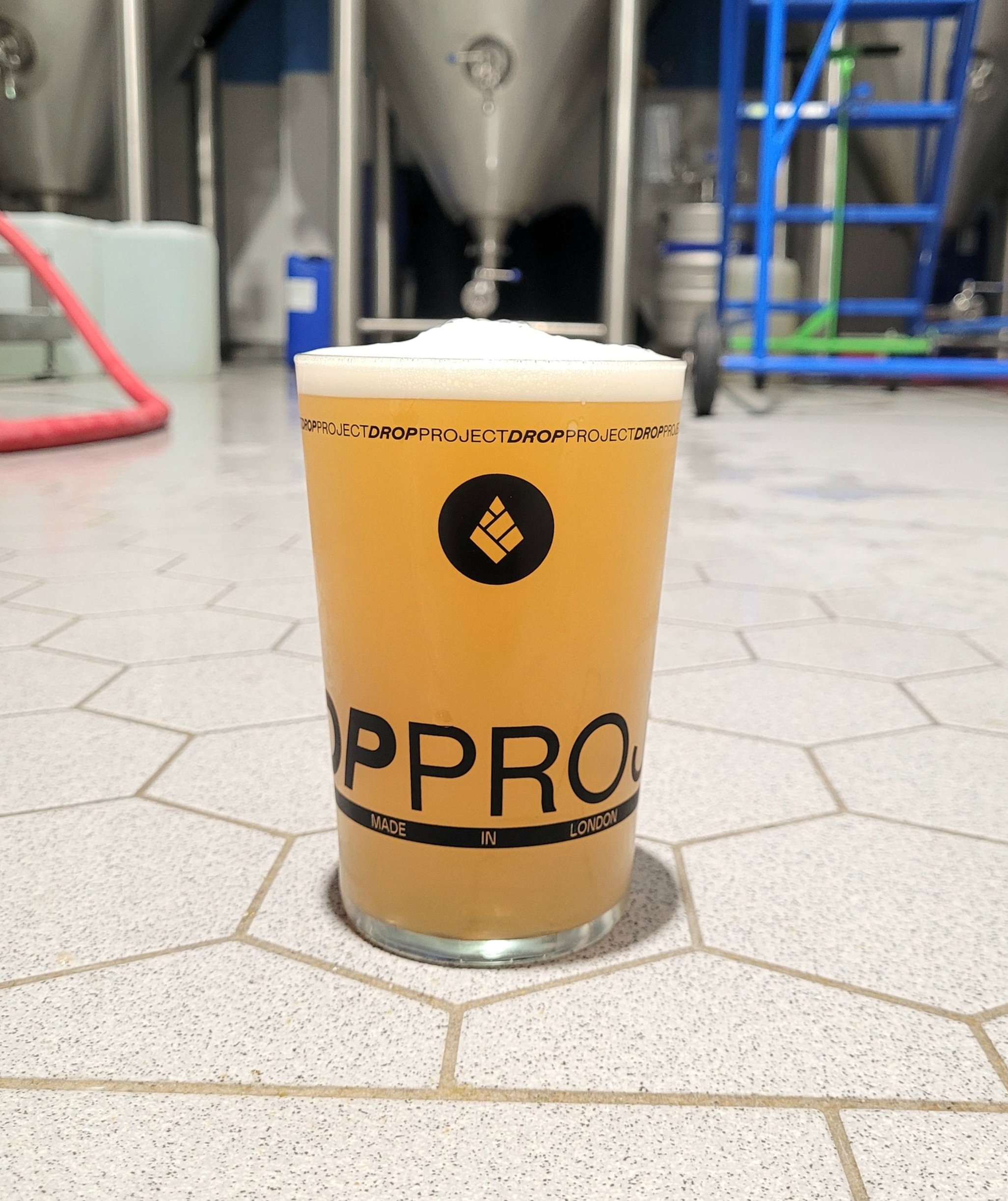DROP PROJECT - PINT GLASS — Drop Project Brewing Co.