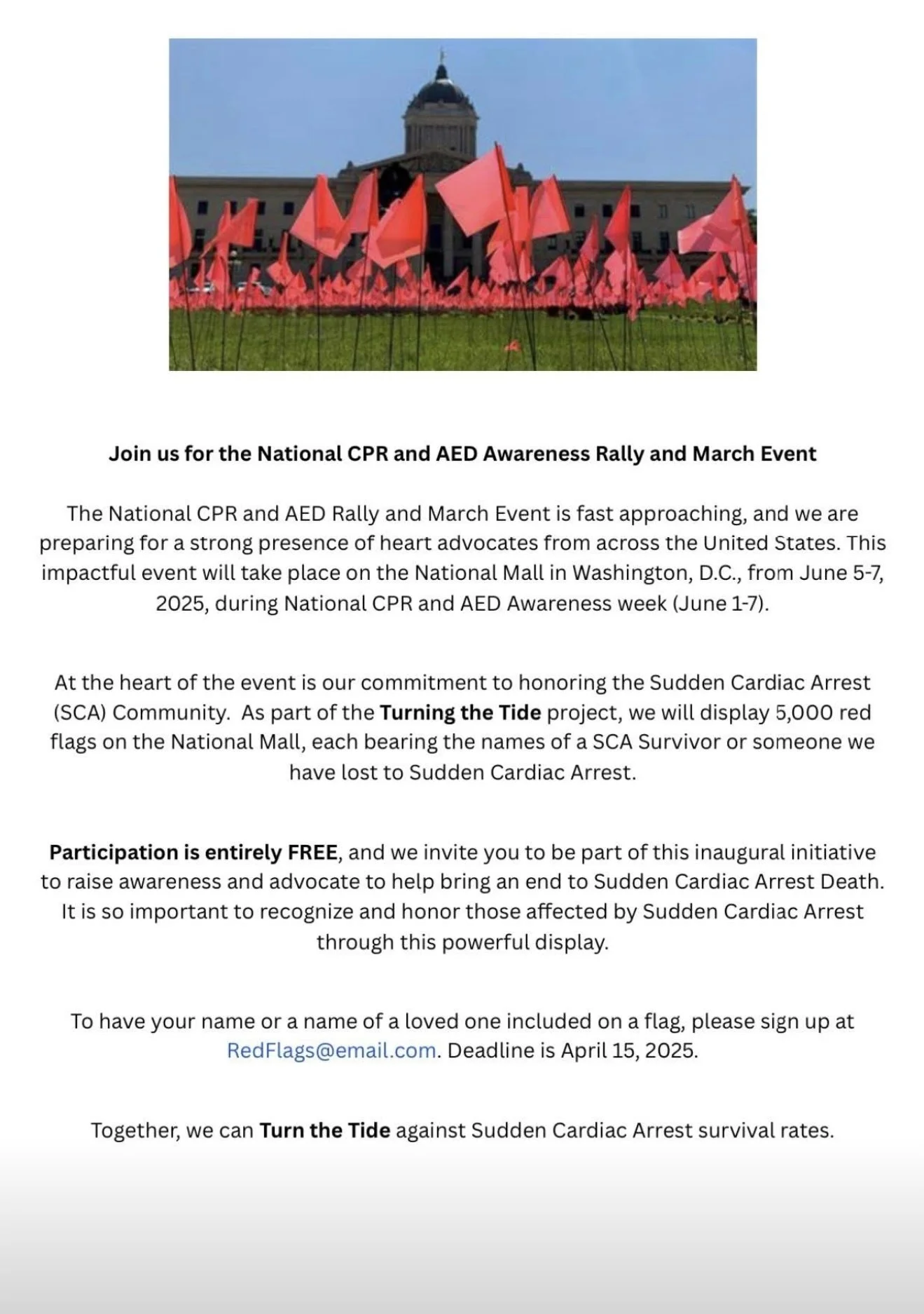 Every Second Counts CPR, Inc.