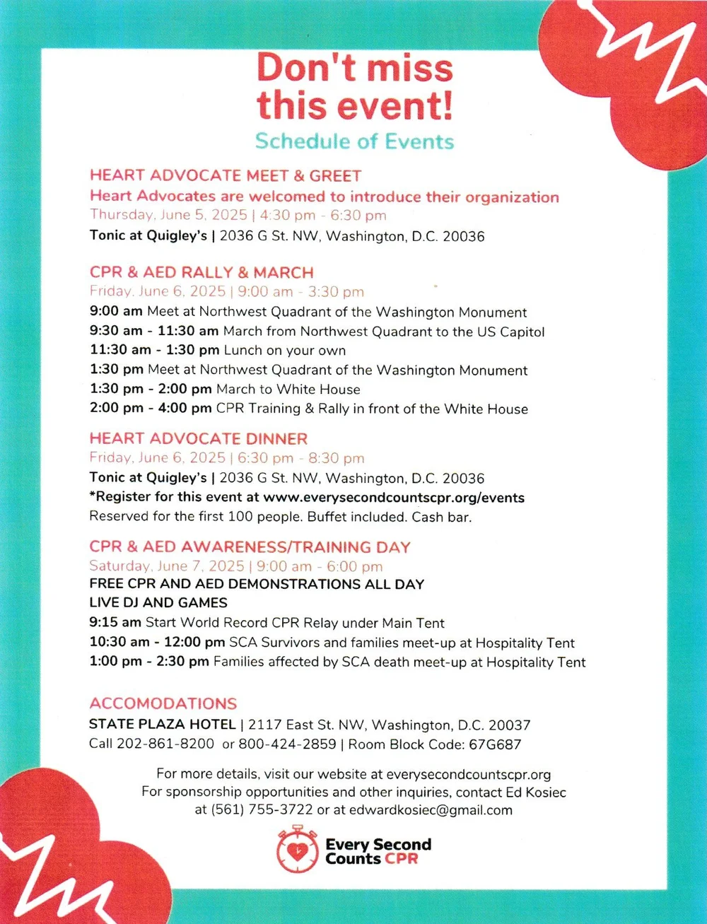 Events — Every Second Counts CPR