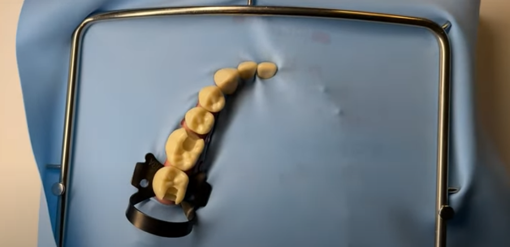 Dental Dam Demonstration