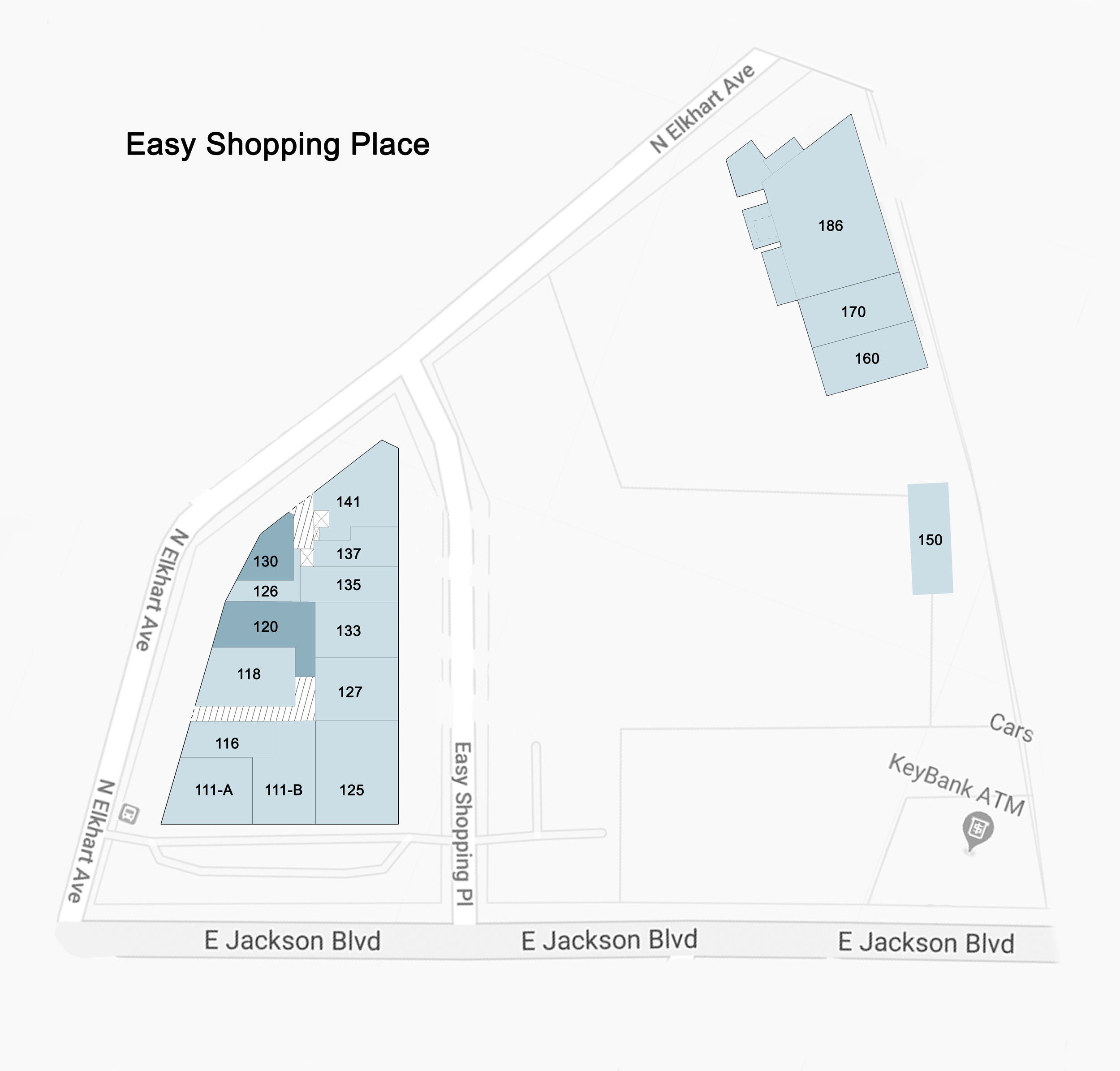 Space Available — Easy Shopping Place
