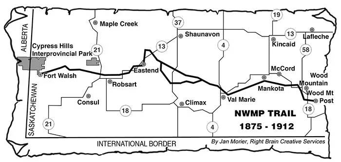 Fort Walsh to Wood Mountain - North West Mounted Police Trail ...