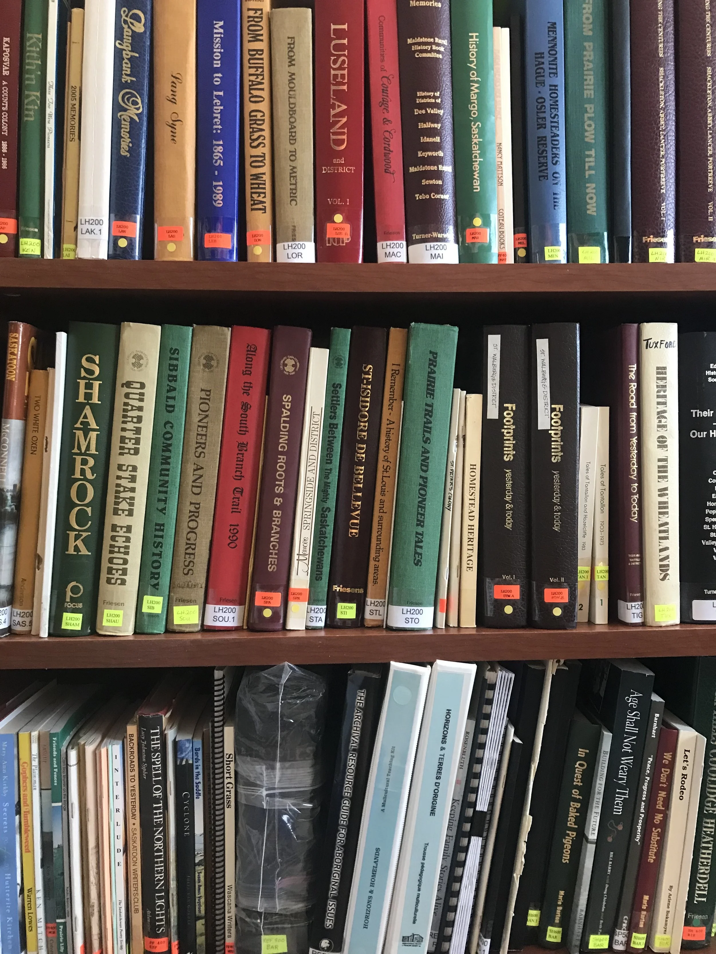 Historical Library — Saskatchewan History & Folklore Society