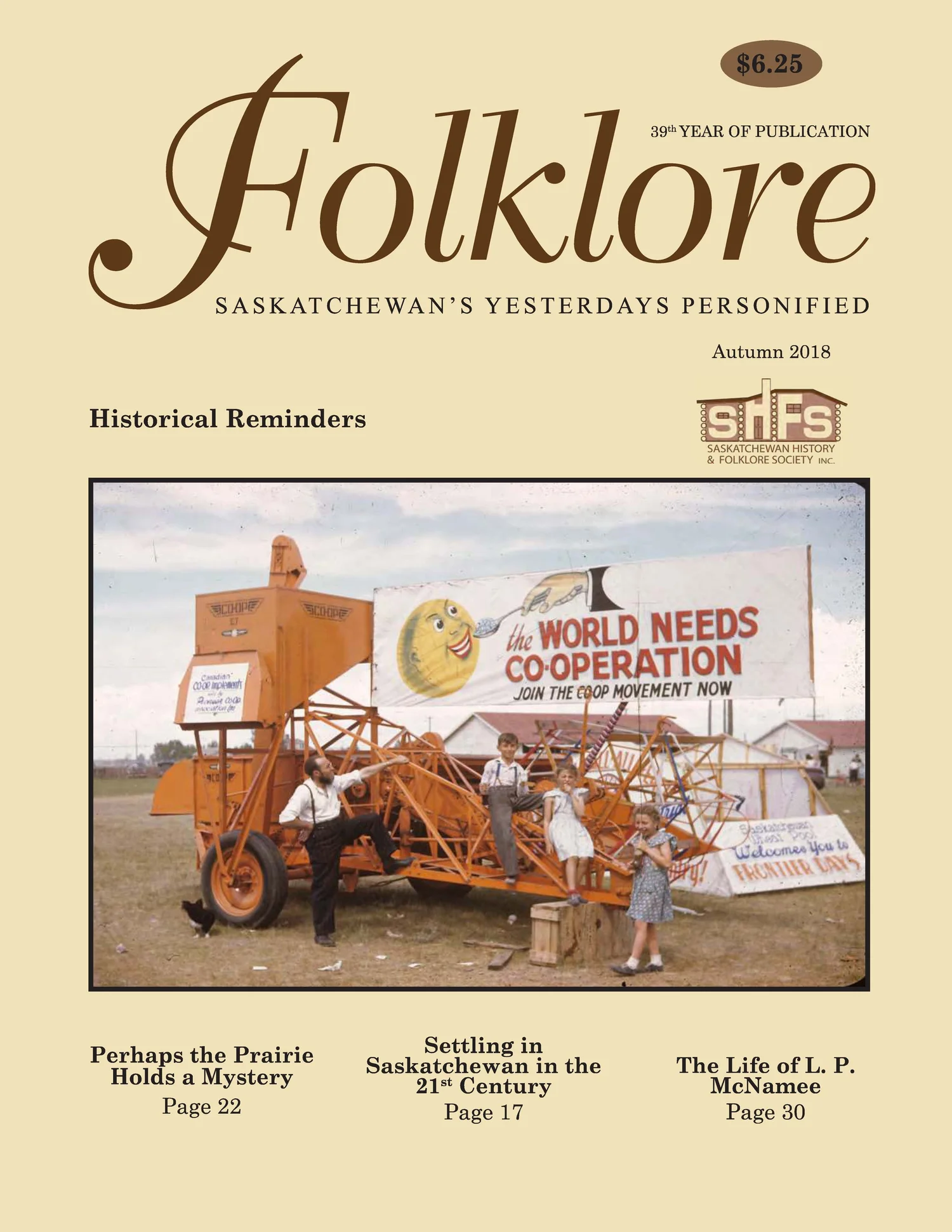 Folklore Magazine Archives — Saskatchewan History & Folklore Society